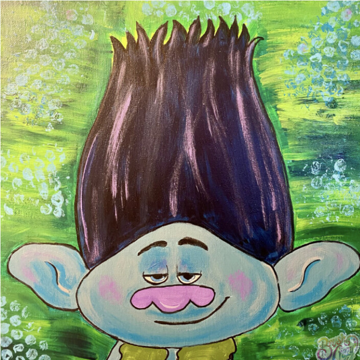 Paint and Cinema Trolls Band Together | Art events | Brush Crazy ...