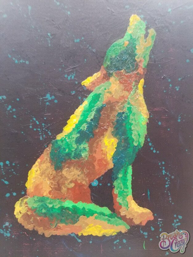 Wolf Color | Art events | Brush Crazy Columbus, OH